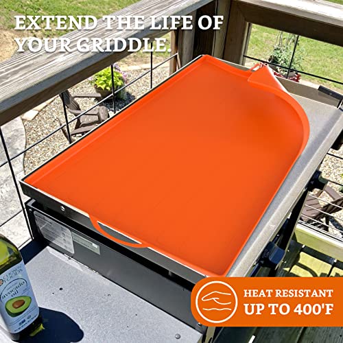 colpart 36" Silicone Grill Mat for Blackstone Griddle Mat 36 inch for Blackstone Grill Cover Heavy Duty Food Grade-BBQ Silicone Utensil Mat Protect from Rust,Insects, Debris