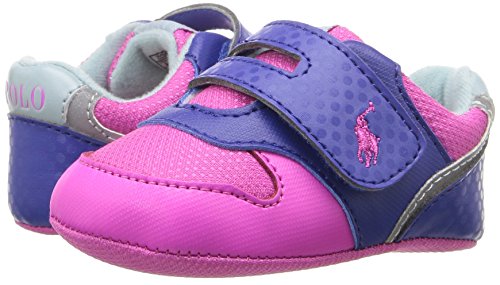 Ralph Lauren Layette Propell Sneaker (Infant/Toddler), Fuchsia, 0 M US Infant