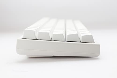 Ducky One 2 Mini Pro Pure White RGB LED 60% Double Shot PBT Mechanical Keyboard (Kailh Box Brown)