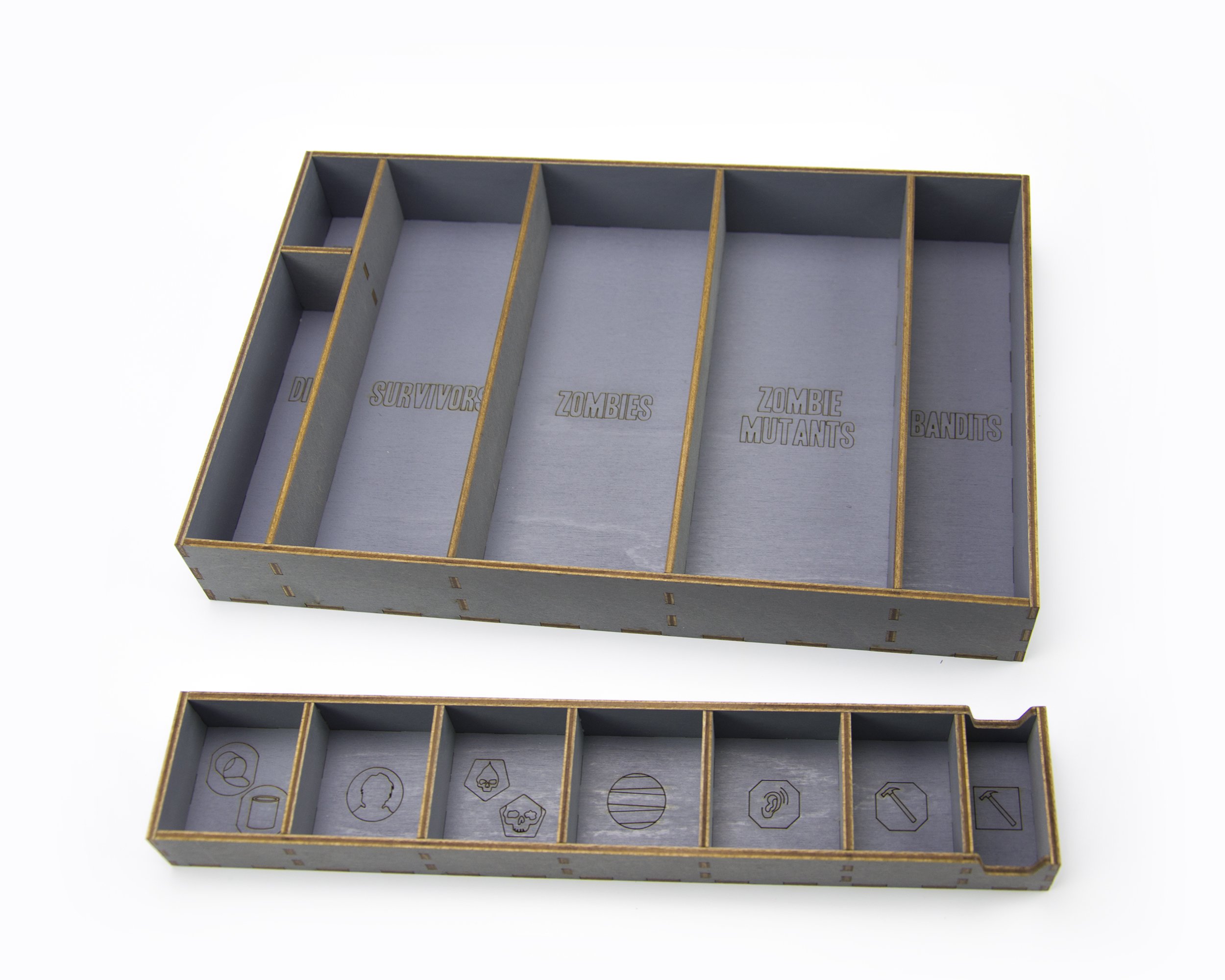 Gaming Trunk Organizer for Dead of Winter: The Long Night. Winter Night Organizer