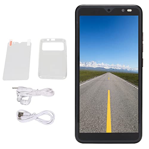 GOWENIC 5.45-inch M12 Uitra HD Smartphone, Ram512mb/4Gb, Dual SIM Dual Standby, 0.3MP Camera/2MP Rear Camera, for WCDMA 850/2100, for GSM 850/900/1800/1900, for Android 4.4.2, 3Color Options(Gray)
