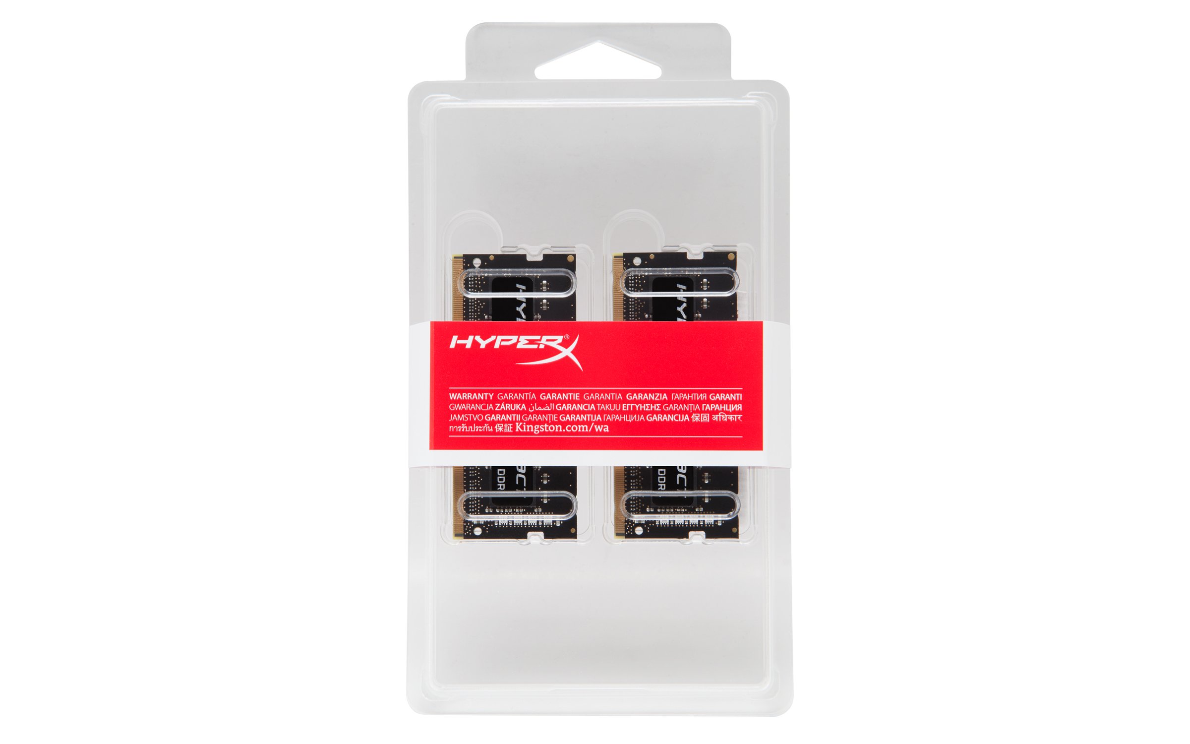 HyperX HX424S14IB2K2/16 Impact Black 16GB Kit of 2 (2x8GB) 2400MHz DDR4 Non-ECC CL14 260-pin Unbuffered SODIMM Internal Memory Black