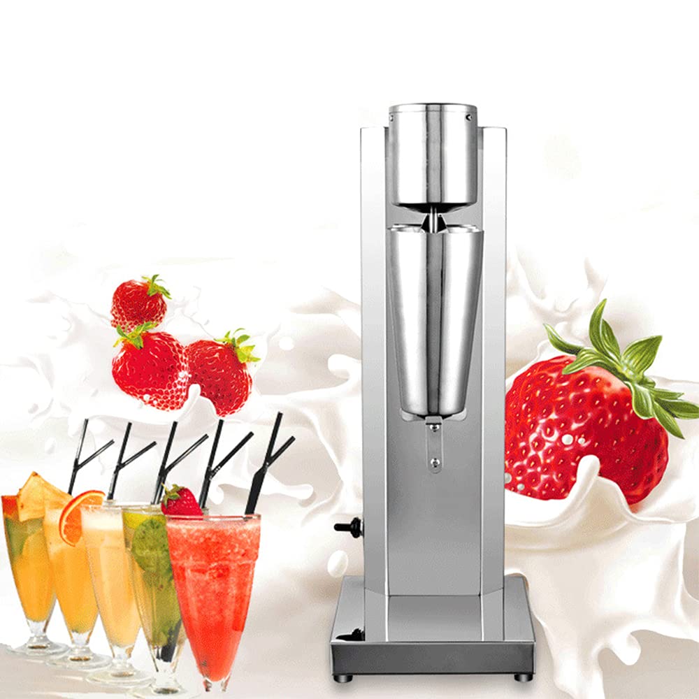 Electric Drink Mixer, 650ml Commercial Milkshake Machine,Restaurant-Quality Retro Milkshake Maker & Milk Frother 180W