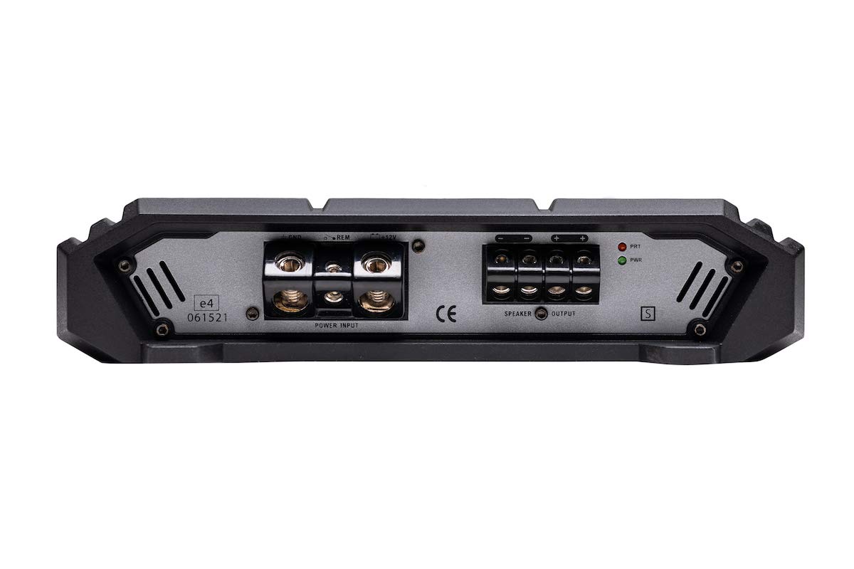 Hifonics ZXX-3200.1D Zeus Mono Channel Car Audio Amplifier (Silver) β Class D Amp, 3200-Watt, Aluminum Heat Sink, Variable Electronic Crossover, Illuminated Logo, Bass Remote Included, 1 Ohm Stable