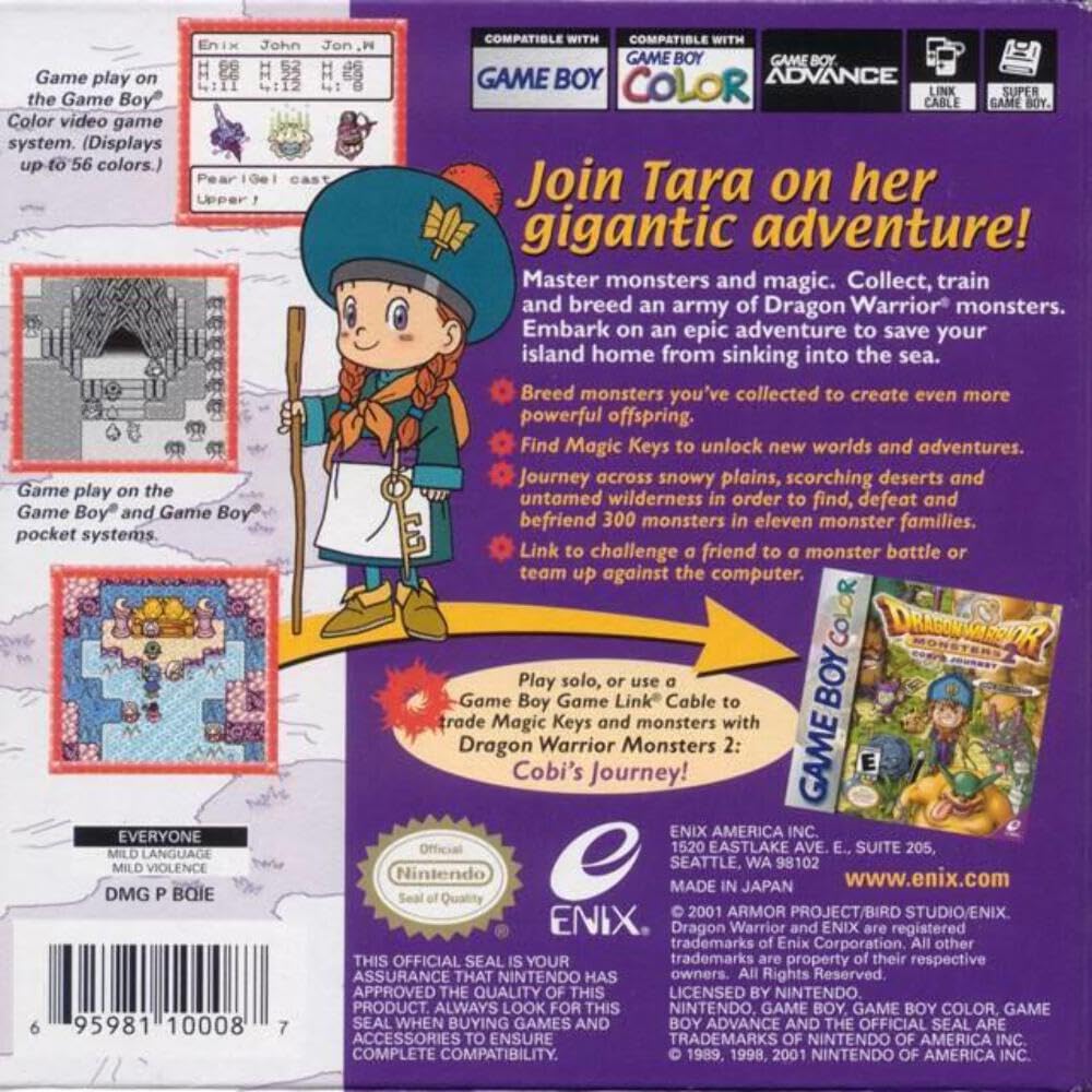 Dragon Warrior Monsters 2: Tara's Adventure