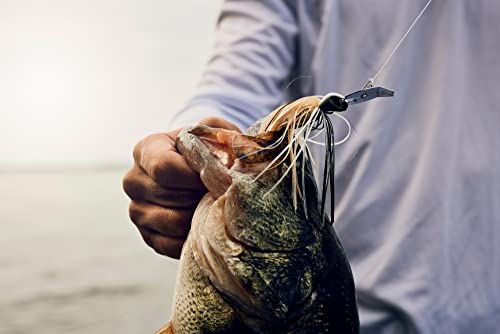 Berkley SlobberKnocker Fishing Jig, White Chartreuse, 3/8 oz