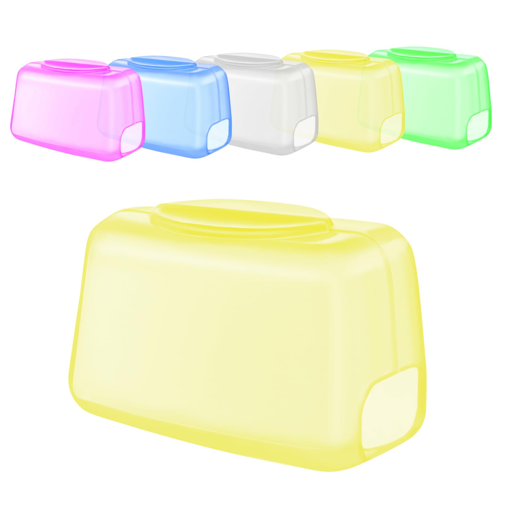 Beavorty Tooth Brush Cover Cap 10pcs Toothbrush Covers Toothbrush Caps Toothbrush Caps Travel Tooth Brush Case for Travel, Home, Office and Hotel Use (Random Color) Toothbrush Covers Caps