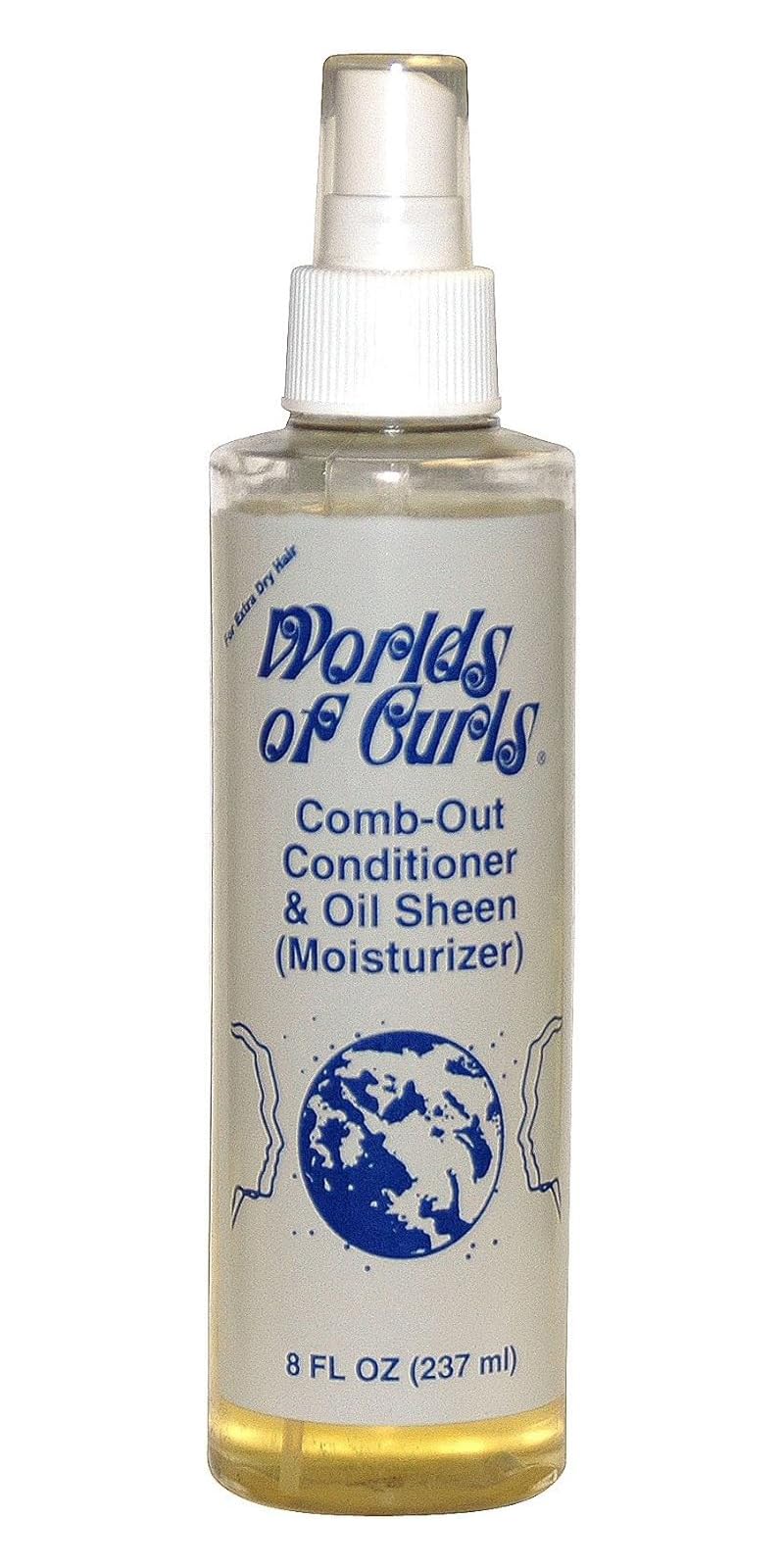 Worlds Of Curls Comb Out Conditioner, Regular, 8 Oz (STW21-1)