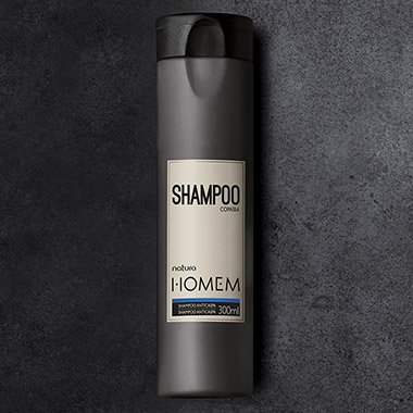 Linha Homem Natura - Shampoo Anticaspa Copaiba 300 Ml - (Natura Men Collection - Copaiba Anti Dandruff Shampoo 10.14 Fl Oz)