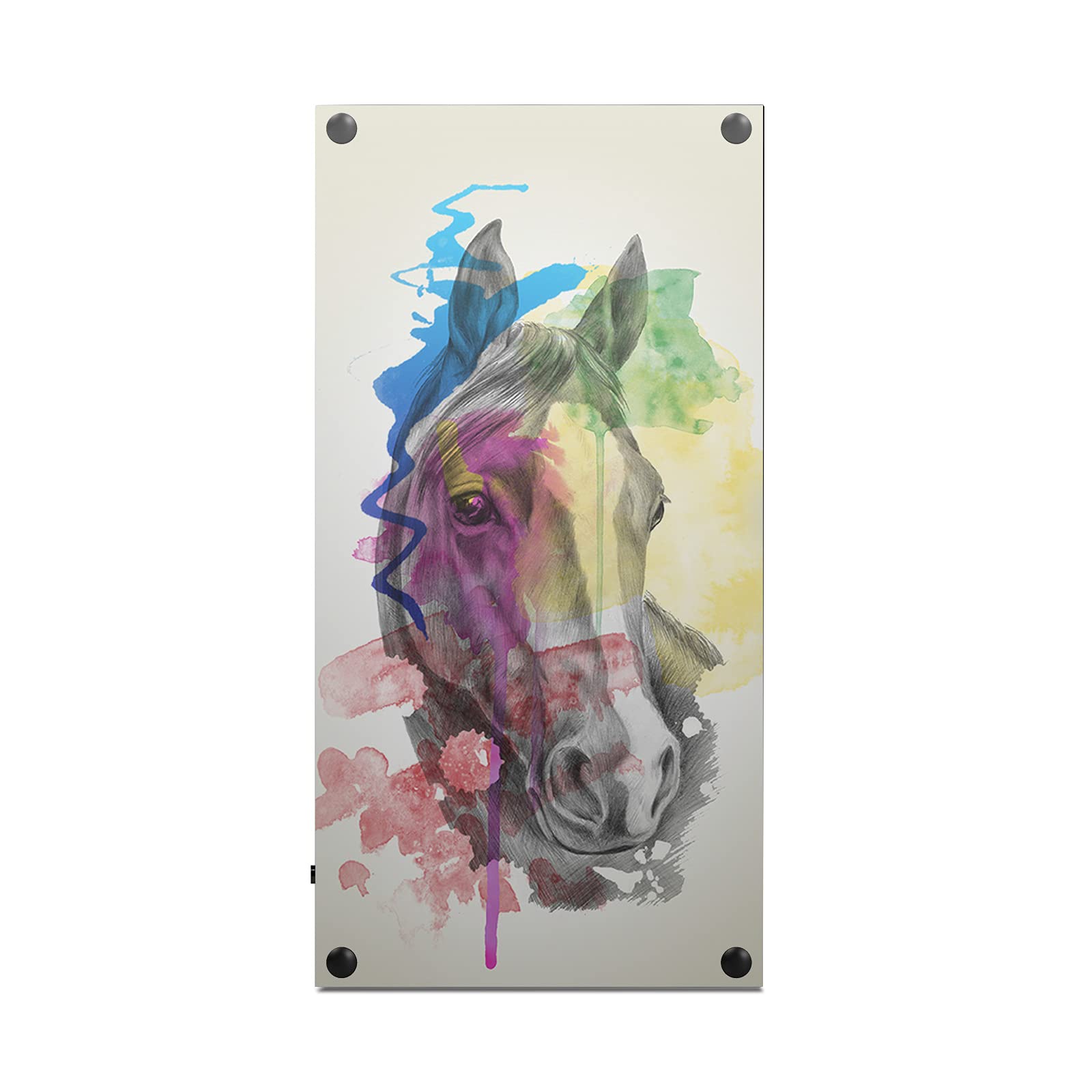 Head Case Designs Officially Licensed Mark Ashkenazi Horse Art Mix Vinyl Sticker Gaming Skin Decal Cover Compatible With Xbox Series X Console and Controller Bundle