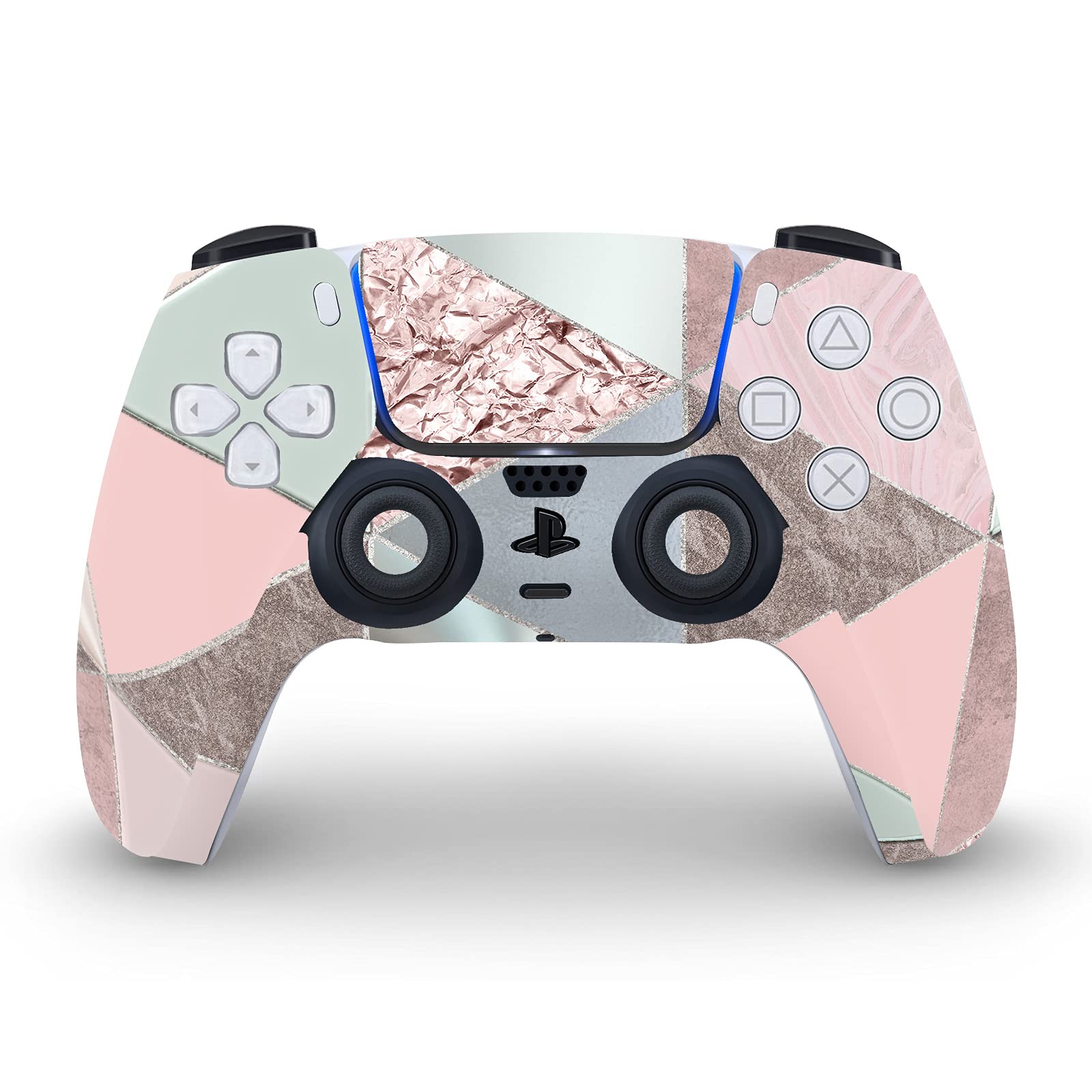 Head Case Designs Officially Licensed LebensArt Soft Pastels Art Mix Vinyl Faceplate Sticker Gaming Skin Decal Compatible With Sony PlayStation 5 PS5 Digital Edition Console and DualSense Controller