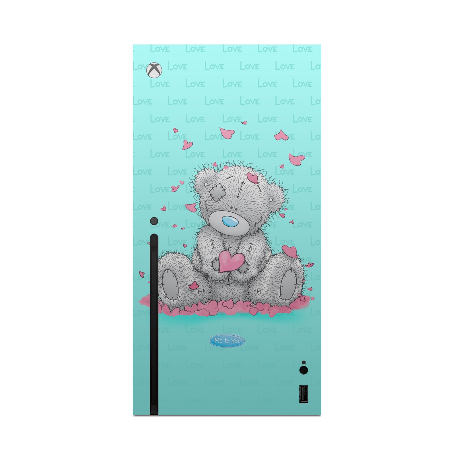 Head Case Designs Officially Licensed Me To You Love Classic Tatty Teddy Vinyl Sticker Gaming Skin Decal Cover Compatible With Xbox Series X Console and Controller Bundle