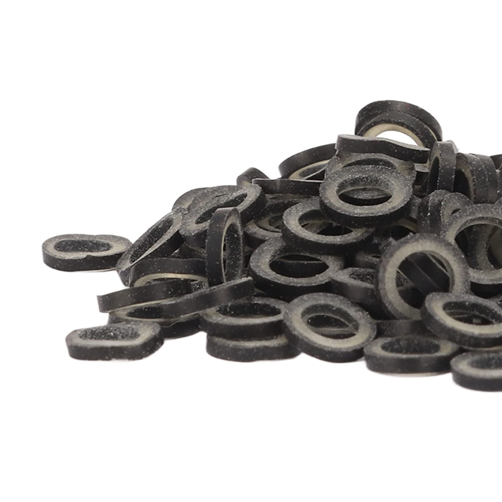 Brace Rubber Band, Rubber Band 1/8 Inch 500pcs Flexible Professional for Dental Hospital(Black)