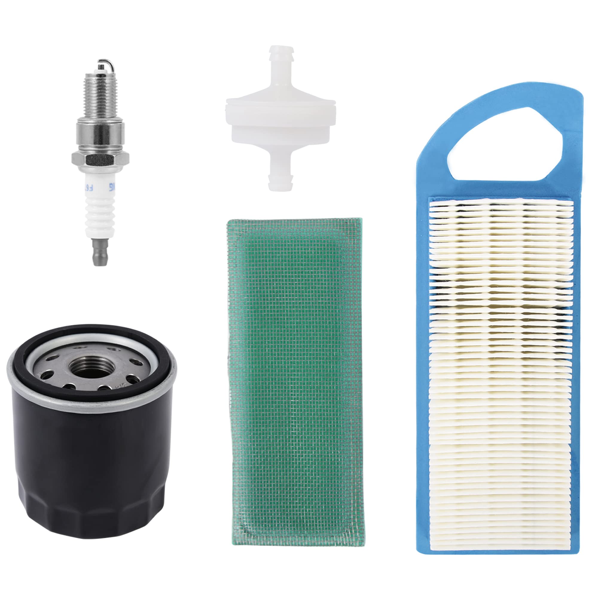Besnor Lawn Mower Air Filter Tune-up Kit for Intek 15.5 and 17-17.5HP Tractor Engines, Replaces 394358S 494768 677014 697153 697634 698083 794422