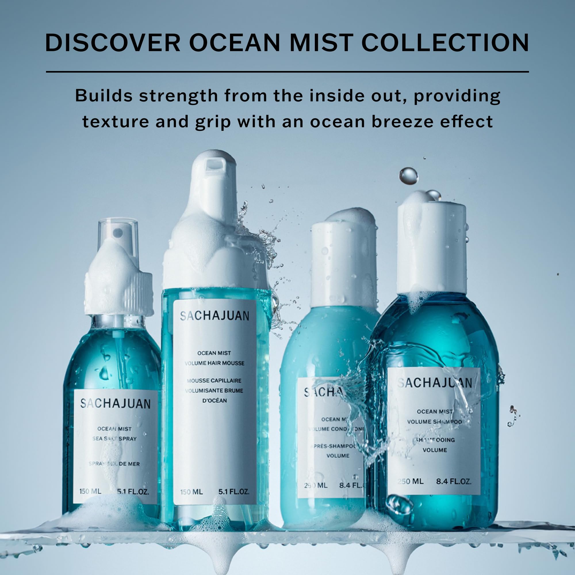 SachaJuan Ocean Mist Volume Shampoo 250 ml / 8.4 oz