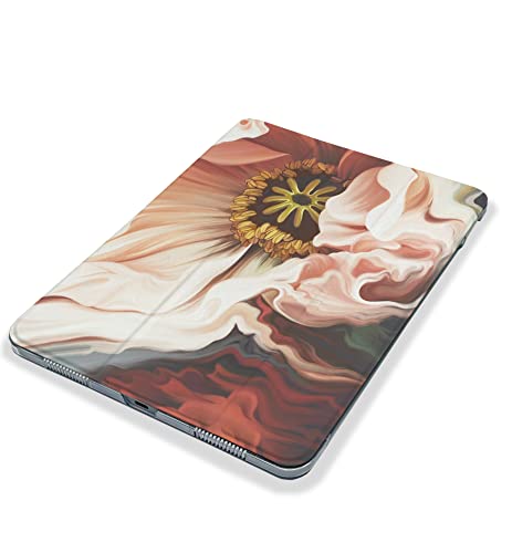 Kawaii Pink Flower Bouquet case Compatible with iPad Mini Air Pro 7.9 8.3 9.7 10.2 10.9 11 12.9 inch Pattern Cover New 2022 2021 Trifold Stand 3 4 5 6 7 8 9 Generation 383 (12.9 Pro 3/4/5 gen)