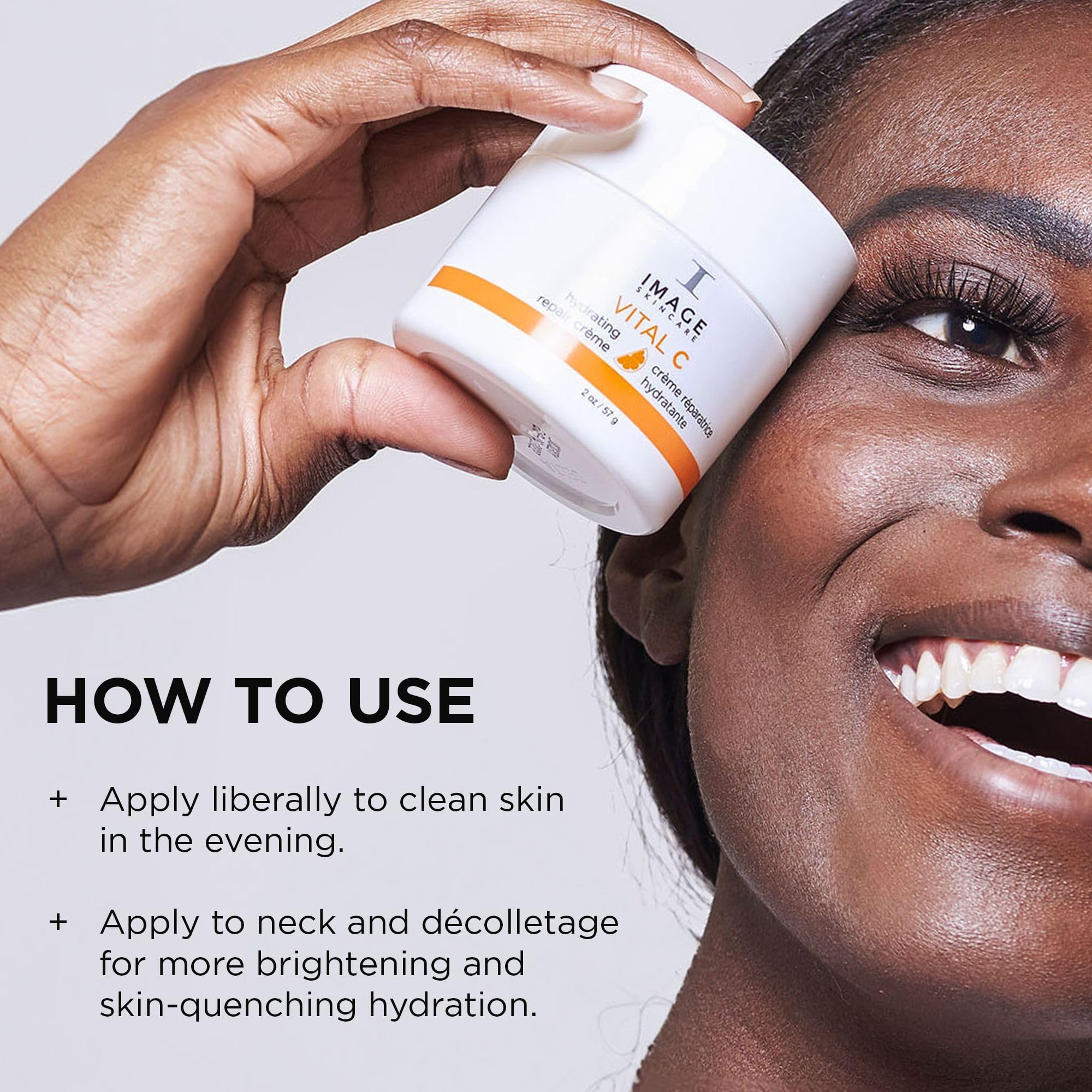 IMAGE Skincare, VITAL C Hydrating Repair Cr?me, Anti-Aging Face Night Cream with Hyaluronic Acid, 2 fl oz
