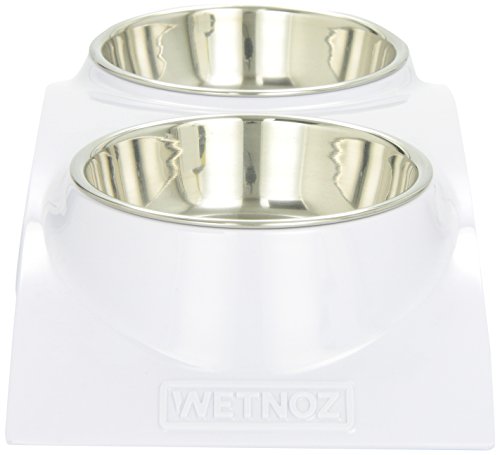 FATCAT Wetnoz 23892 Arc Diner for Pets, Small, Snow