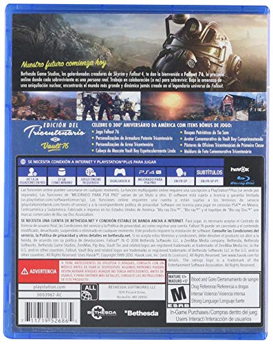 Fallout 76 Tricentennial Edition - PS4 (Spanish Cover)