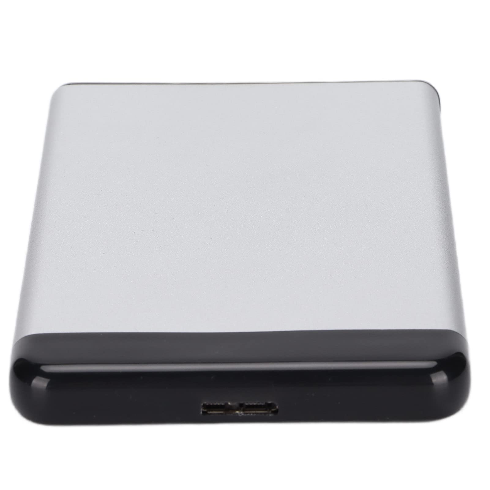 External Hard Drive, 40GB/80GB/120GB/250GB/320GB/500GB/1TB/2TB Fast Data Transfer 50-130M/S Portable Ultra Slim HDD with Mirco USB 3.0 Port for Desktop, Laptop, All in One Computers (80GB-Silver)
