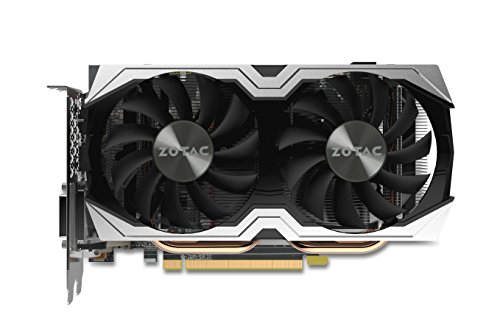ZOTAC GeForce GTX 1070 Mini 8GB GDDR5 VR Ready Super Compact Gaming Graphics Card (ZT-P10700G-10M),Black
