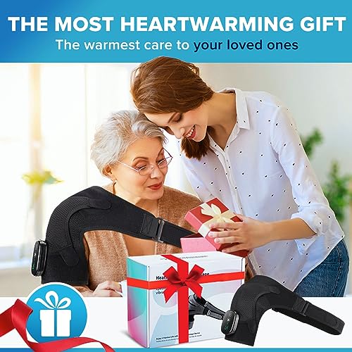 ERHIVORA Shoulder Heating Pads for Shoulder, Shoulder Heat Pad for Frozen Shoulder, Heated Shoulder Wrap for Women Men