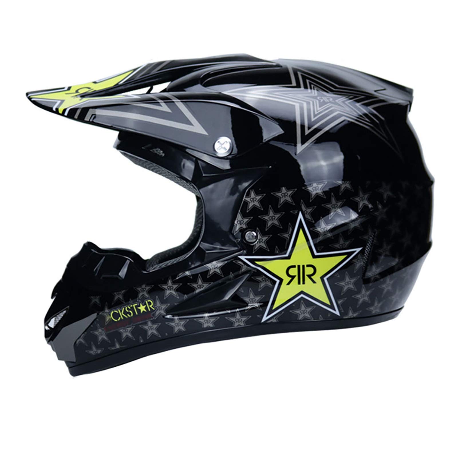 Offroad Helmet Adult Youth Kids Motocross Gear Combo Mask Goggles Gloves,Traveler's ATV Motorcycle Helmet SUV Dirt Bike Mountain Bike Helmet Off-Road Helmet DOT Approved