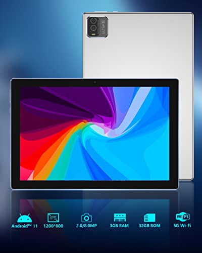 IWEGGO Tablet 10 inch Android 11 Tablets 2GB+32GB Quad-Core Tablet FHD 1280x800 Display Tablet
