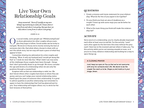 Couple's Bible Study Activities: 70 Engaging Activities to Connect With Your Faith and Each Other