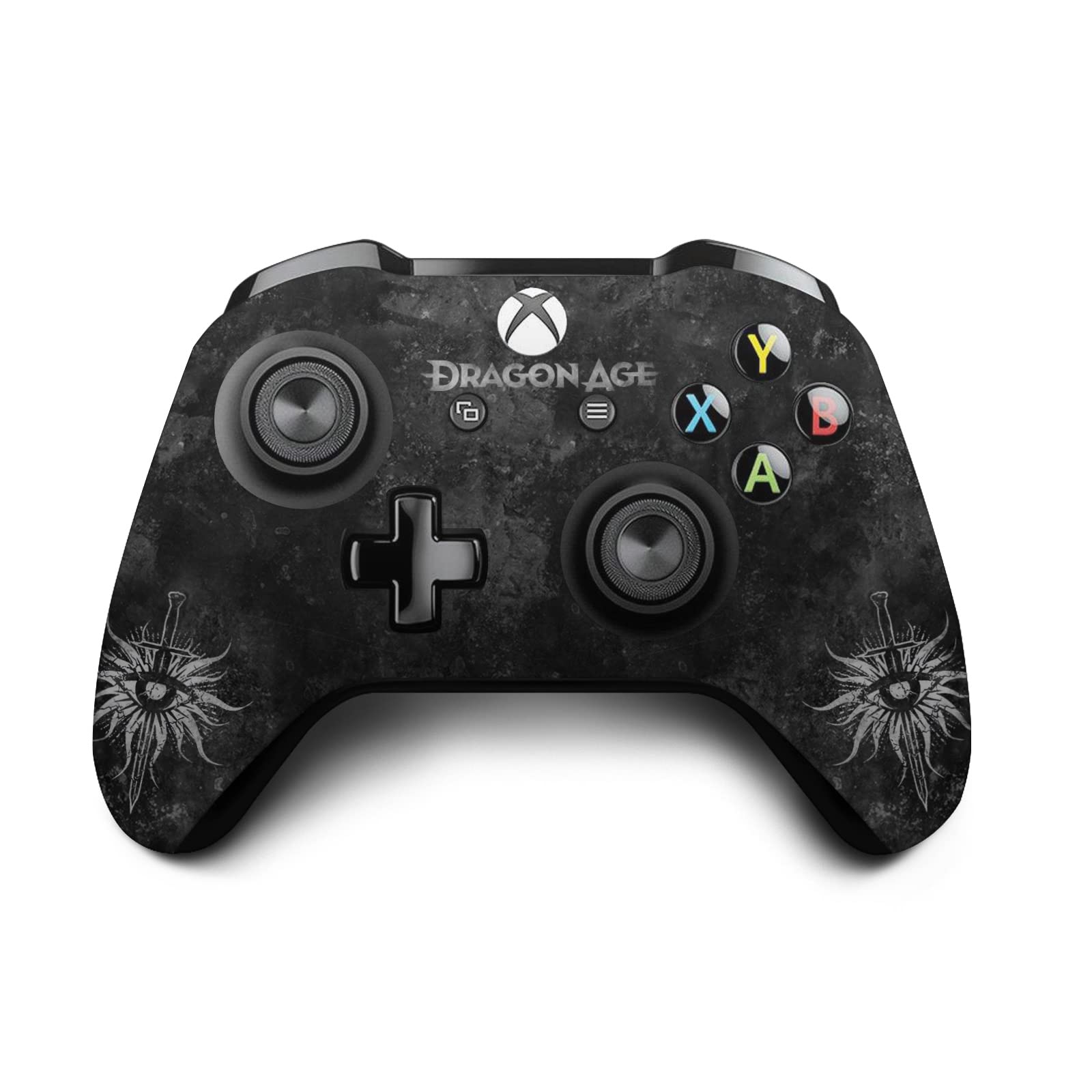 Head Case Designs Officially Licensed EA Bioware Dragon Age Inquisition Distressed Heraldry Vinyl Sticker Gaming Skin Decal Cover Compatible With Xbox One S Console and Controller Bundle