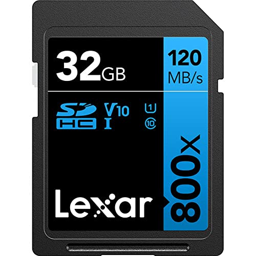 Kodak PIXPRO FZ55 Digital Camera, Blue Bundle with Lexar 32GB High-Performance 800x UHS-I SDHC Memory Card + Deco Photo Point and Shoot Field Bag Camera Case