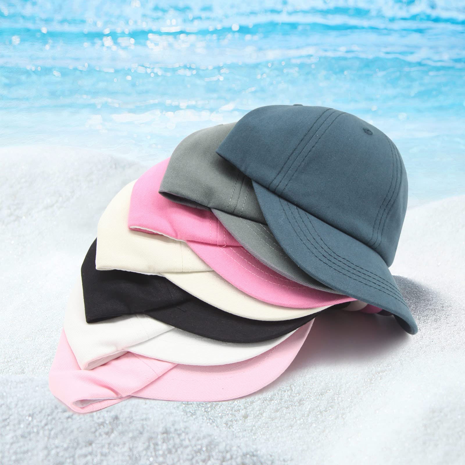 Duoyeree Kids Baseball Cap Sun Hat Adjustable Lightweight Soft Summer Beach Play Hat for Toddlers Little Boys Girls