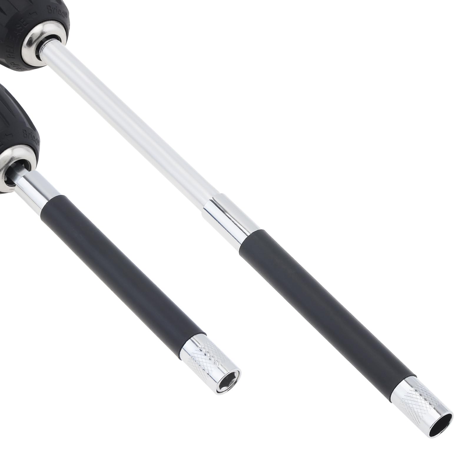 ChgImposs 3pcs/set Scalable Magnetic Screw Drive Guide Drill Bit Tip Holder Screwdriver Bit Holder Extension Bar Adapter, Drill Bit Guide Rod Adapter