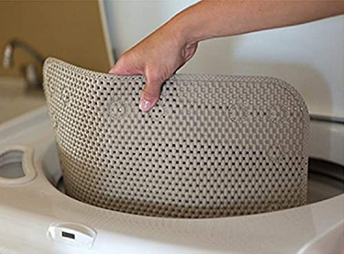 Deluxe Bathtub Mat Non Slip, Soft Foam Bath Mats for Bathroom Tub, Bathtub Mat with Drain Holes, Suction Cups- 36β X 17β - White