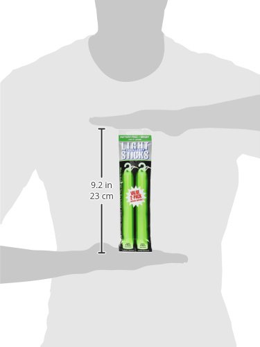 Ready America 27217 8-Hour Emergency Lighsticks (2 Pack), Green