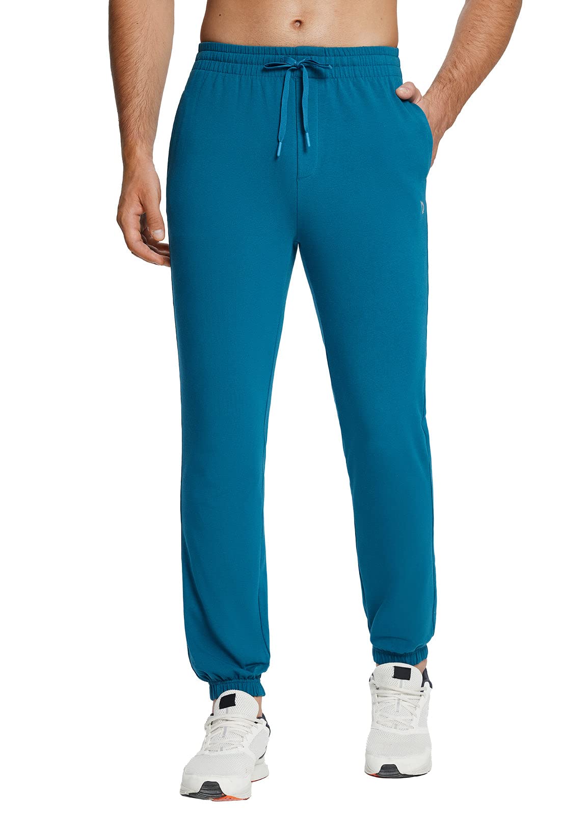 BALEAF Men's Fleece Joggers Warm Sweatpants Cotton Thick Workout Jogging Exercise Athletic Tapered Pants with Pockets Charcoal XL