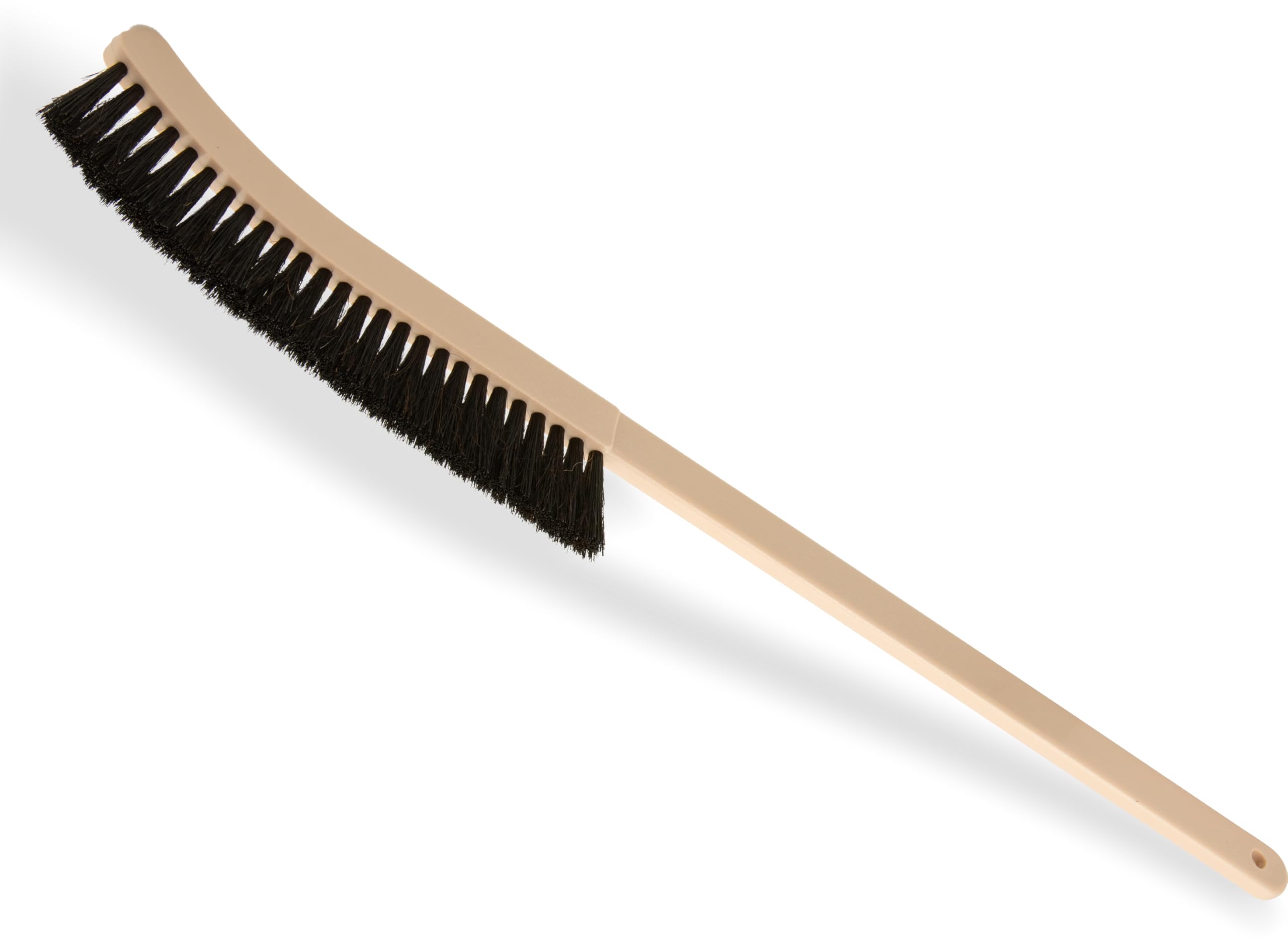 SPARTA Flo-Pac Plastic Narrow Radiator, Scrub Brush, Cleaning Brush with Horsehair Polypropylene Bristles for Cleaning, 24 Inches, Tan