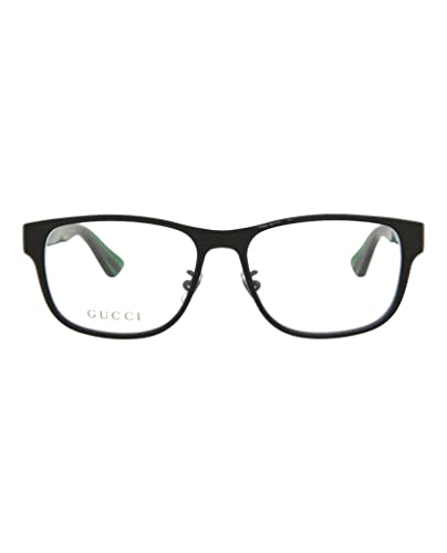Gucci Square/Rectangle Optical Frames Black Green Red Luxury Eyewear Made In Italy Metal Frame Designer Fashion for Everyday Luxury