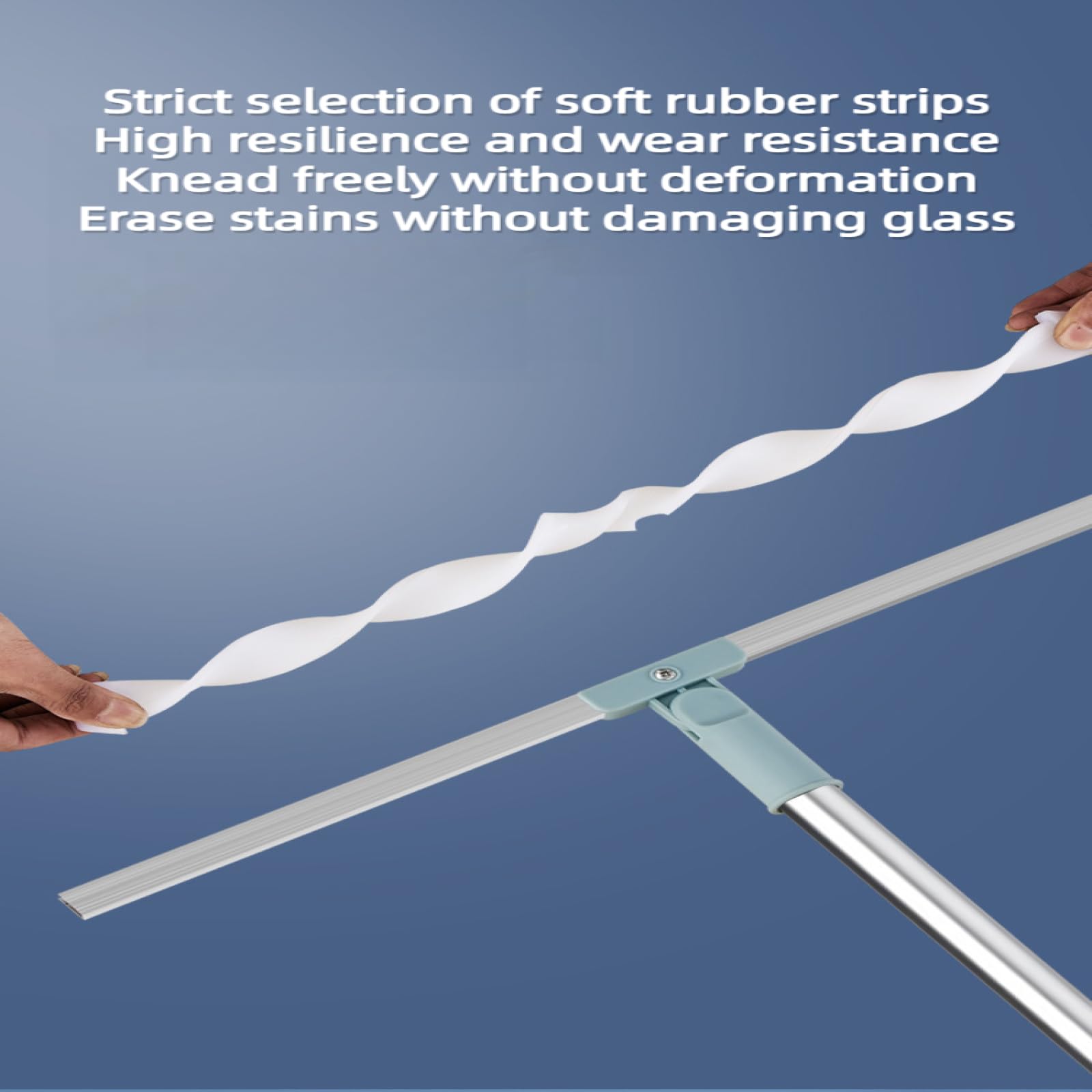 Floor Scraper, Magic Broom, Sweeping Silicone Floor, Cleaning Broom, Bathroom, Toilet, Multi-Function Wiper to Sweep Hair