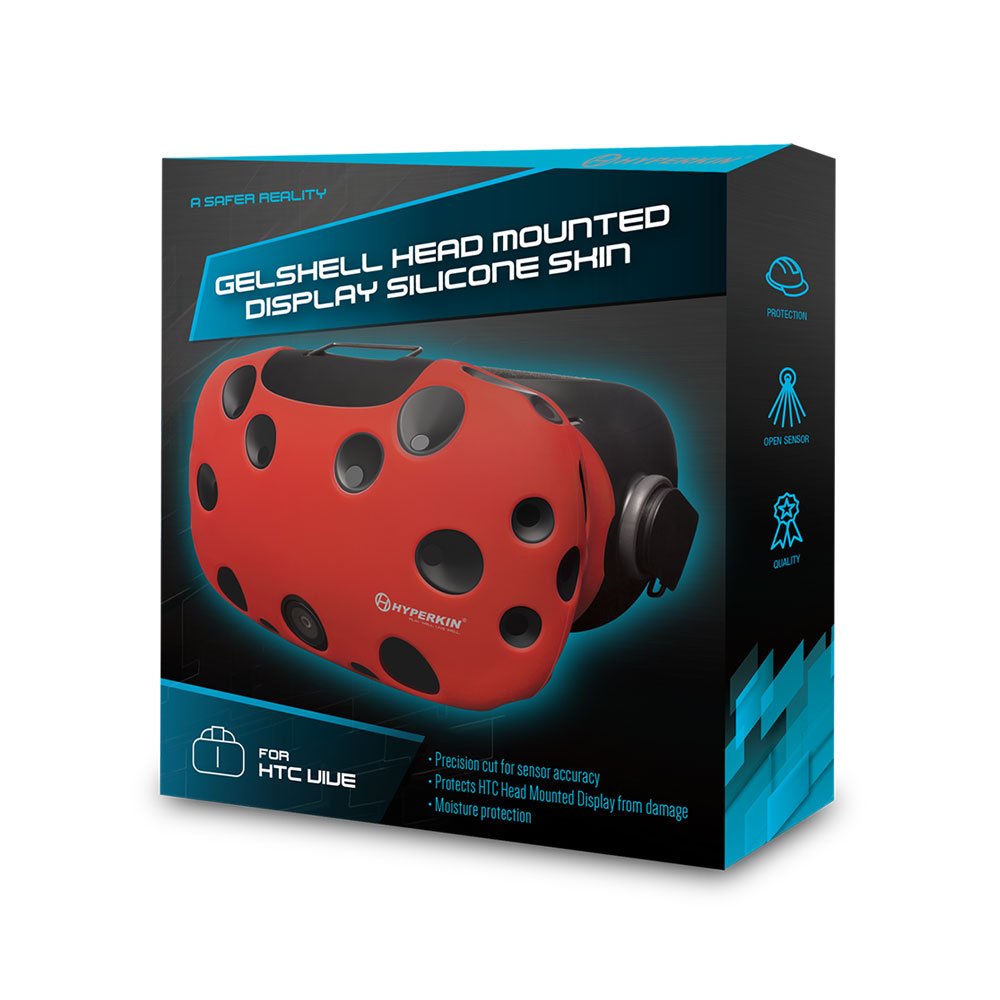Hyperkin GelShell Headset Silicone Skin for HTC Vive (Red)
