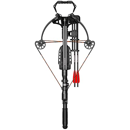 Barnett CROSSBOWS Explorer XP 380 Crossbow Package with 4x32 Scope, Carbon Arrows, Quiver, Rope Cocking Device and 5-Pack 20" Headhunter Arrows