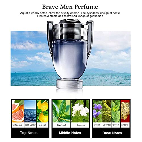 Brrnoo 25 ml 4 Bottles Men's Perfume, Perfume Mature Men Perfume Long Lasting Perfume, Lightweight Durable Perfume Cologne Perfume Set, Christmas Thanksgiving for Idea Adeau Homme
