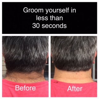 The Barber's Edge (The Barber's Edge): Cut Your own Neck Hair and Neck line with This Template.