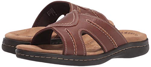 Dockers Men's Slide Sandal, Rust, 10