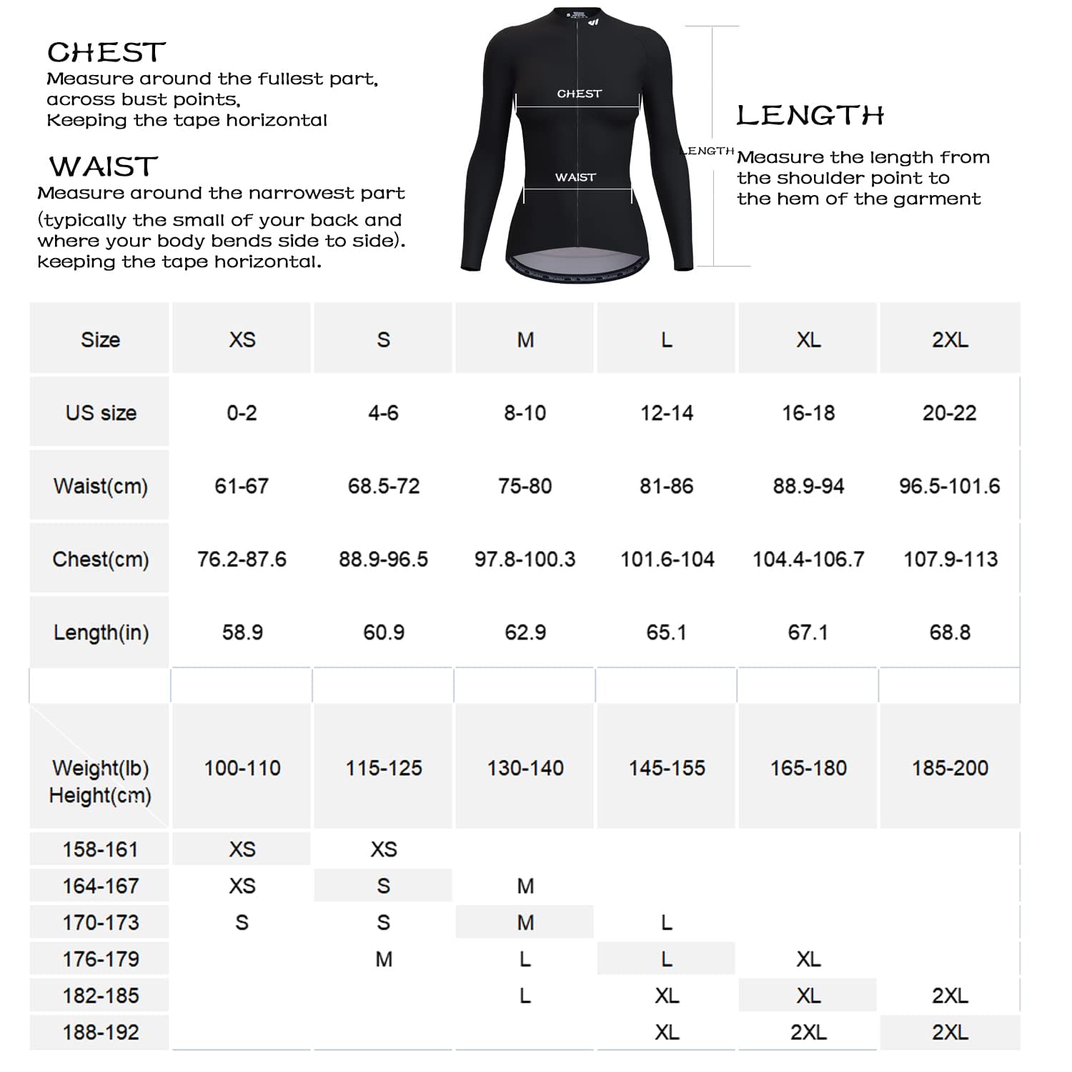 Wulibike Bicycle Shirts Women Bike Shirts for Women Long Sleeve Specialized Womens Cycling Jersey Black