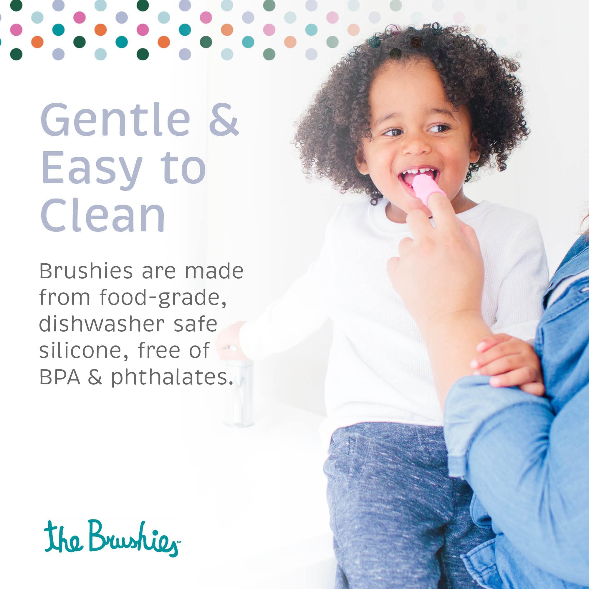 The Brushies Baby & Toddler Toothbrush & Storybook, Gift Set of 4 Brushes