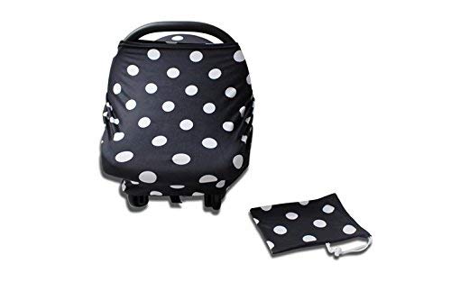 Sprout'n Smiles Nursing Breastfeeding Baby Carseat Cover - Shopping Cart and High Chair Cover, Scarf, Canopy by Sprout'n Smiles for Boys and Girls Baby Shower