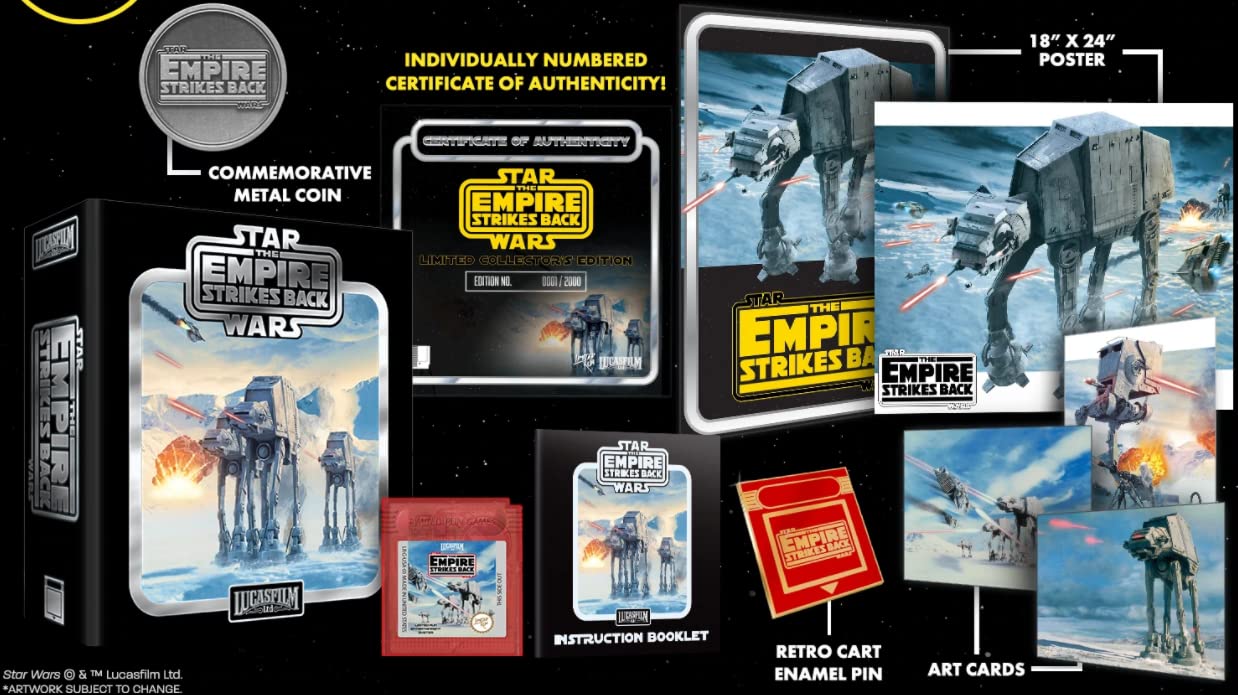 Star-Wars Empire Strikes Back: Premium Edition - Nintendo Game Boy