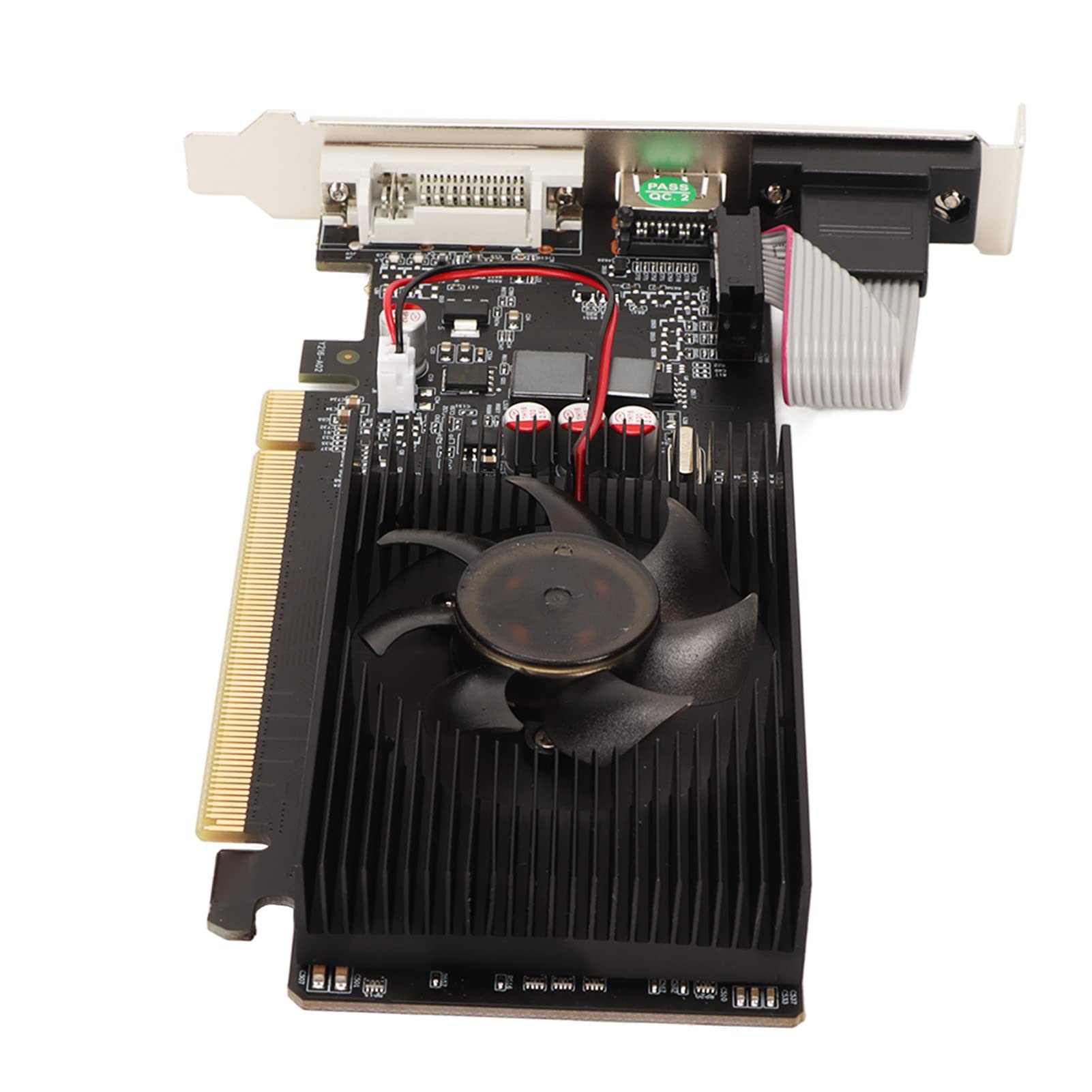 Bewinner GT220 Graphics Card, DDR3 1GB 128bit 2024MHz Gaming Graphics Card Support DirectX 10.1, HDMI DVI VGA Interface, PCI Express x16 Video Card for Desktop PC