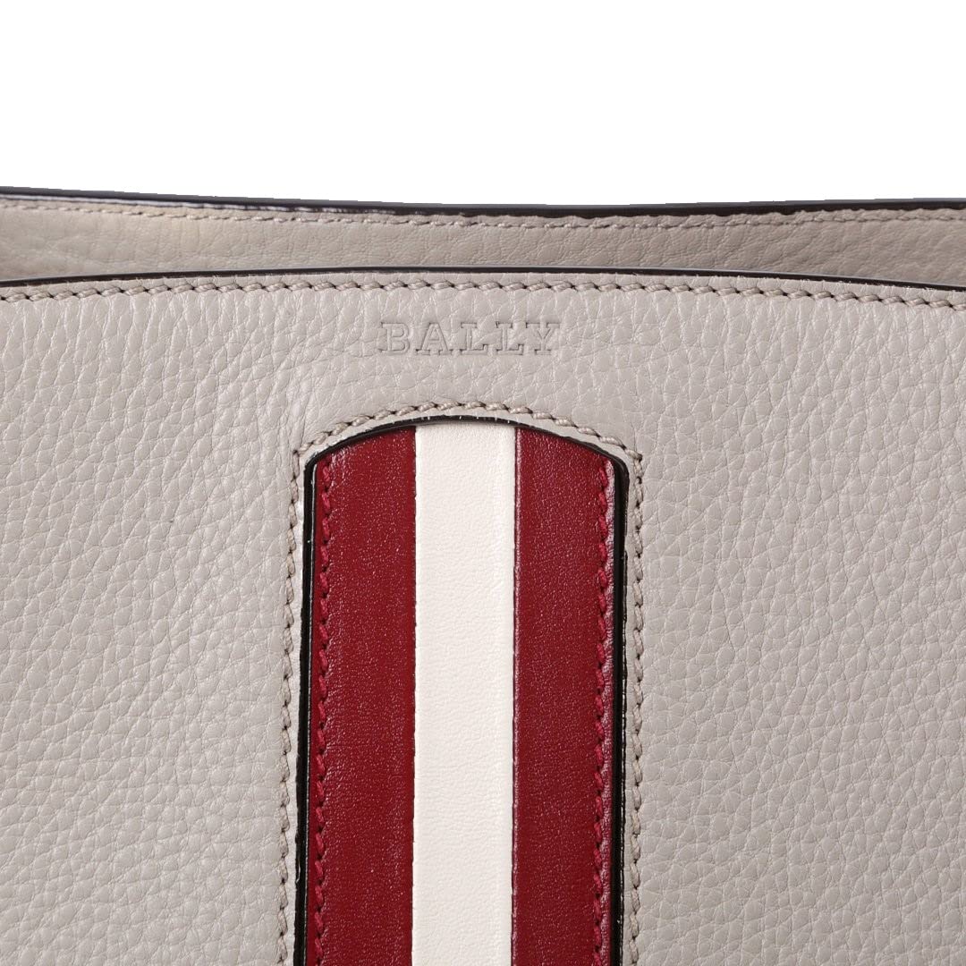 Bally Maddye Ladies 6232610 Beige Leather Shoulder Bag